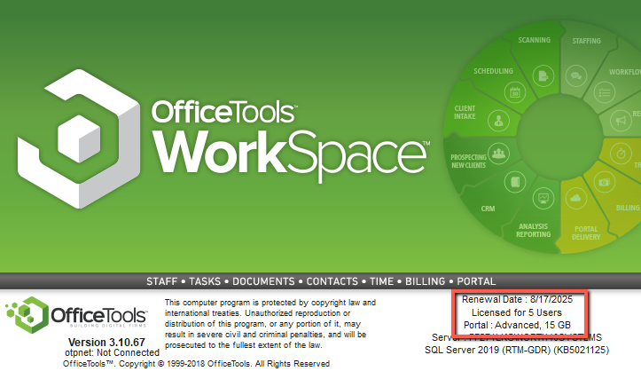 How many licenses do I have in OfficeTools by CARET – AbacusNext-Client ...