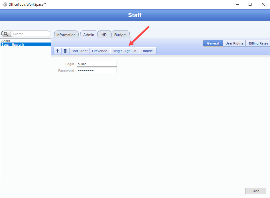 Single Sign-On (SSO) – AbacusNext-Client Services