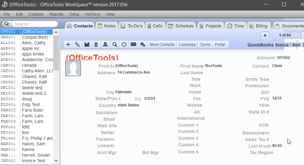 Fields in OfficeTools by CARET are being Cut Off – AbacusNext-Client Services