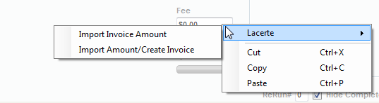 How to Import Invoice Amounts from Lacerte – AbacusNext-Client Services