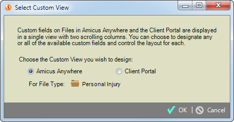 Exposing Custom Fields in Amicus Anywhere and Client Portal – AbacusNext-Client Services