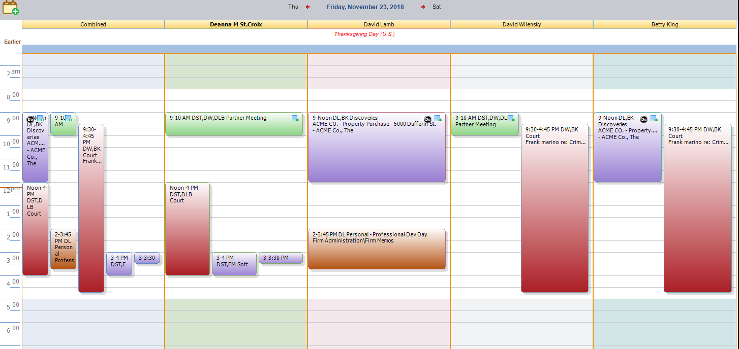 How To Create A Shared Calendar In Amicus AbacusNext Client Services