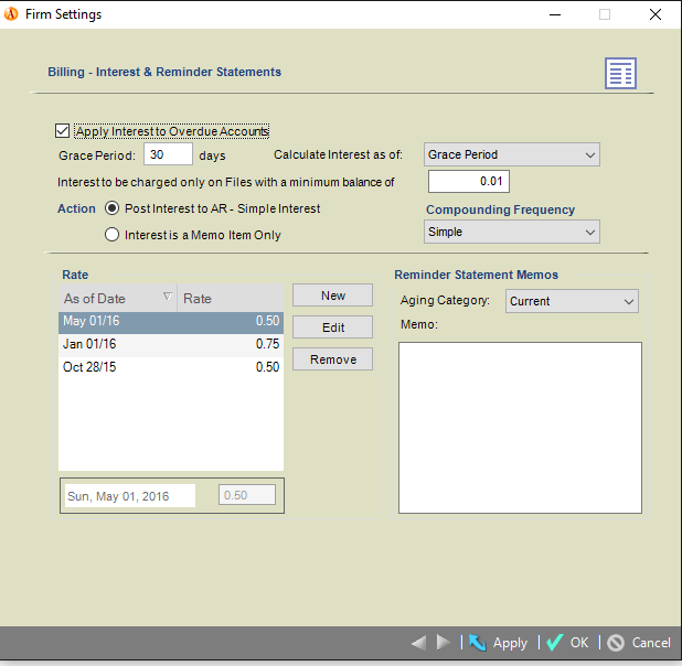 How is Simple Interest calculated on a Bill – AbacusNext-Client Services