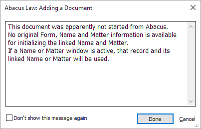 Adding Documents Using the Save and Log to Abacus Adobe Plugin – AbacusNext-Client Services