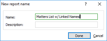 Customizing AbacusLaw by CARET Reports – AbacusNext-Client Services