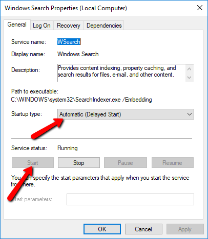 Document Search Setup and Troubleshooting – AbacusNext-Client Services
