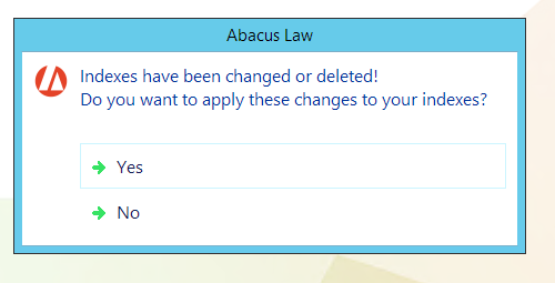 Error 3010: Unknown Alias Name Used with Field Name in Index Key – AbacusNext-Client Services