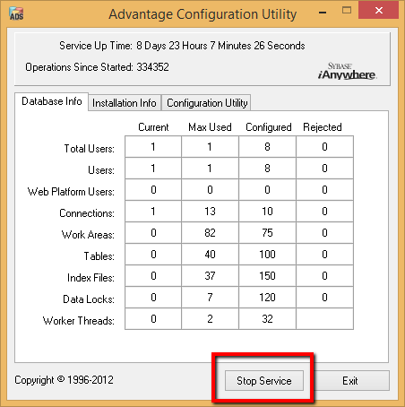 Error 7077: The Advantage Data Dictionary Cannot be Opened – AbacusNext ...