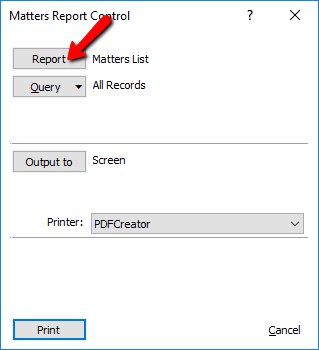 Customizing AbacusLaw by CARET Reports – AbacusNext-Client Services