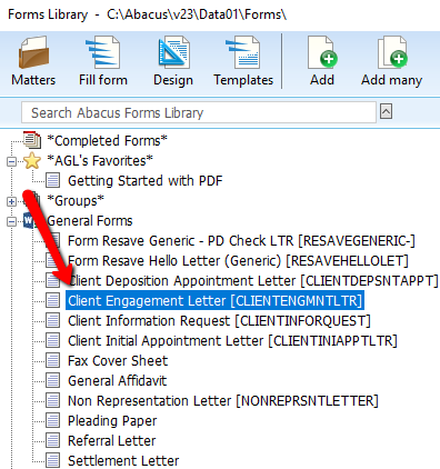 Error when Attempting to Fill Multiple Word Forms – AbacusNext-Client Services
