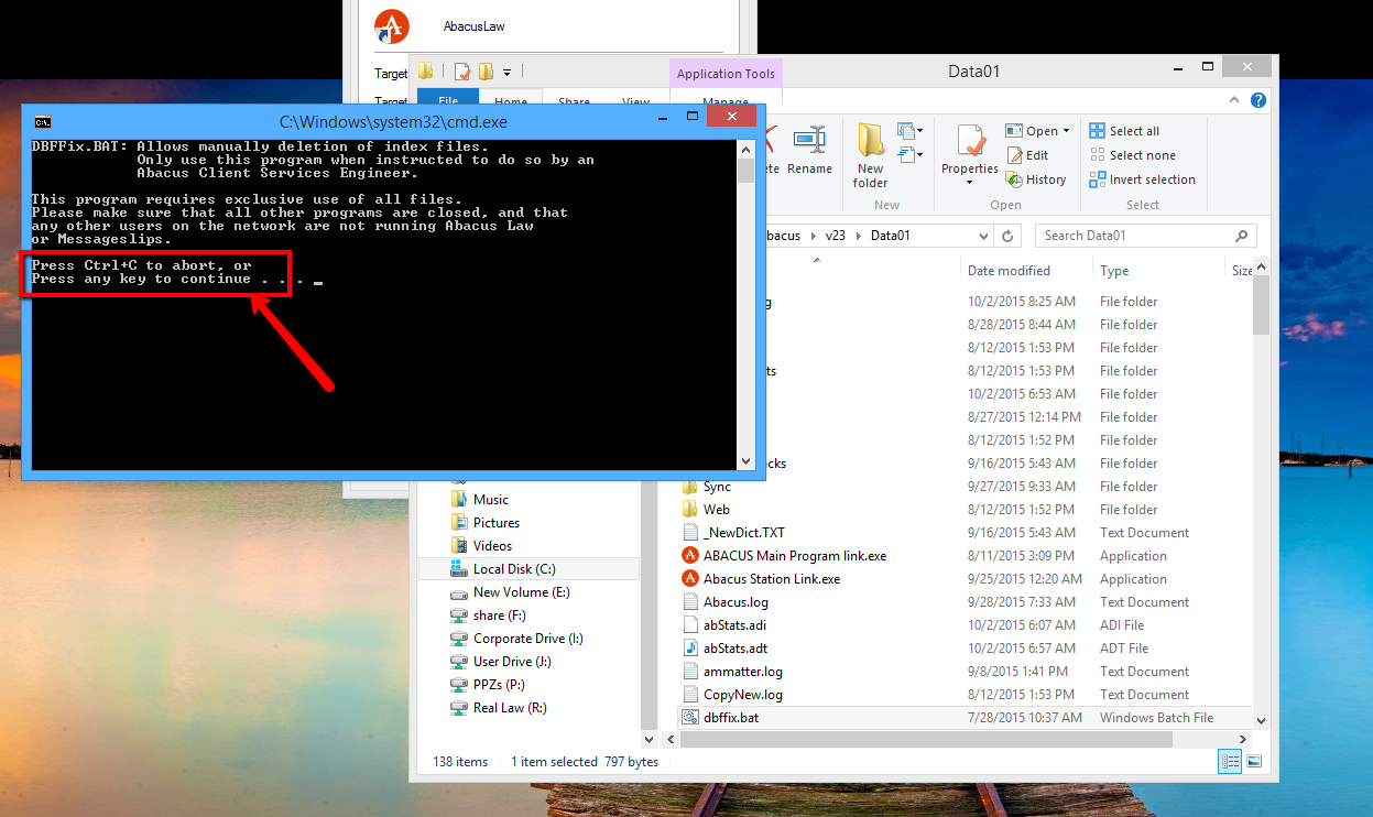 Holidays/Alarms Continue to Pop-up When Opening AbacusLaw by CARET – AbacusNext-Client Services