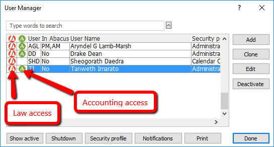 Adding a New AbacusLaw by CARET User – AbacusNext-Client Services
