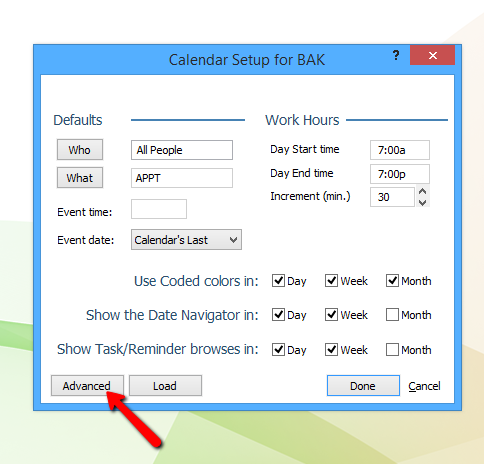 Color Coding a Calendar – AbacusNext-Client Services