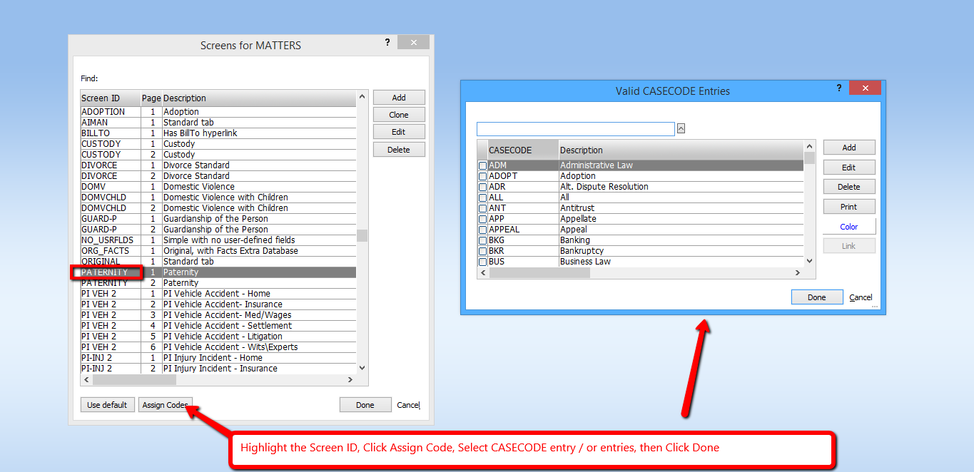 Setting Up Smart Screens – AbacusNext-Client Services