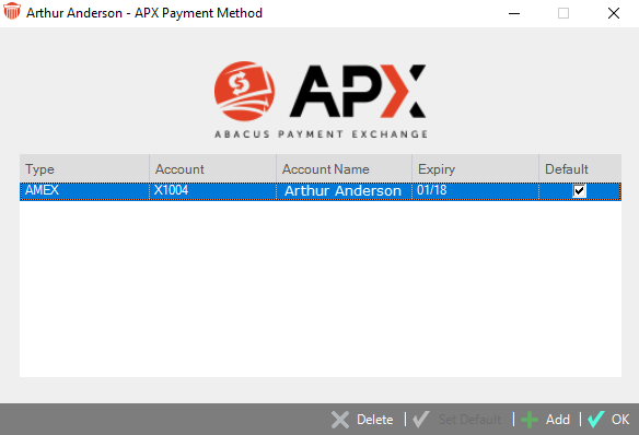 Managing Payment Methods in Amicus Attorney by CARET – AbacusNext ...