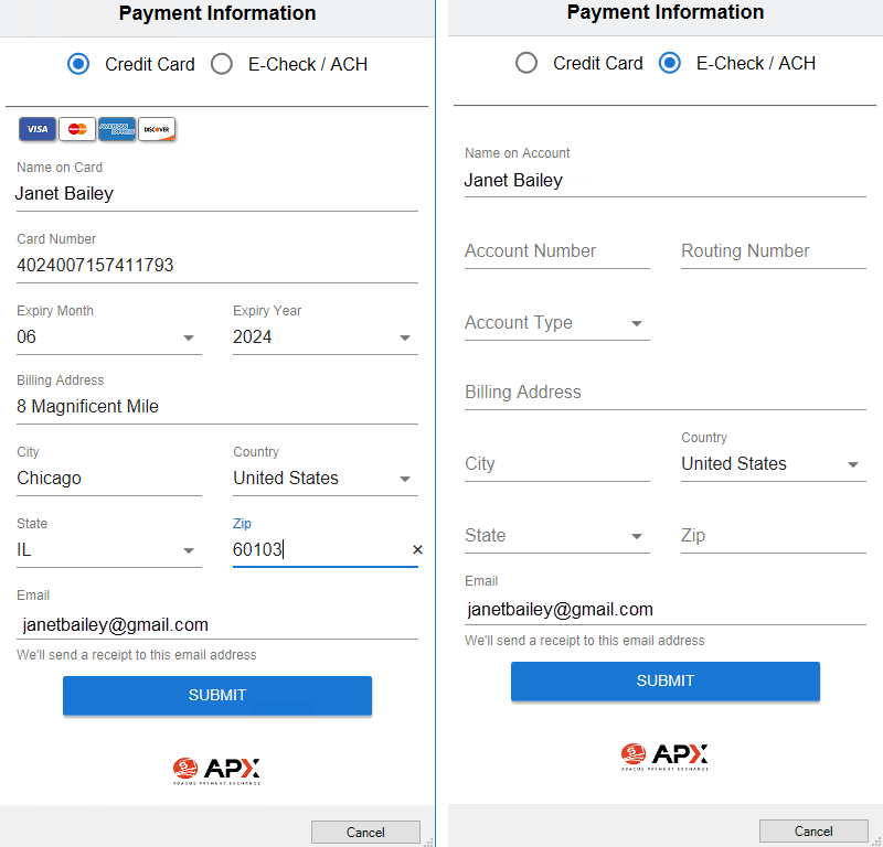 Managing Payment Methods in Amicus Attorney by CARET – AbacusNext-Client Services