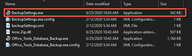 How to migrate OfficeTools by CARET database to a new server – AbacusNext-Client Services