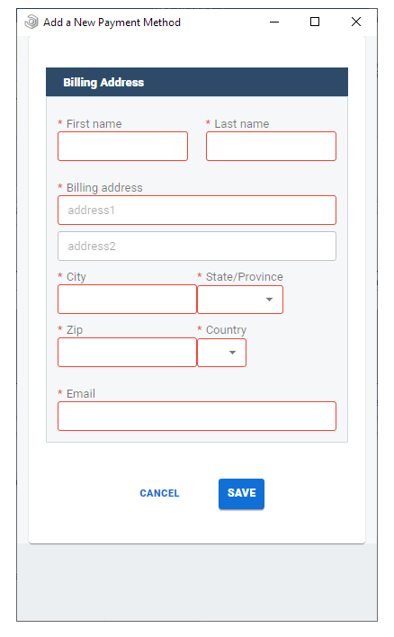 Managing Payment Methods for Clients – AbacusNext-Client Services