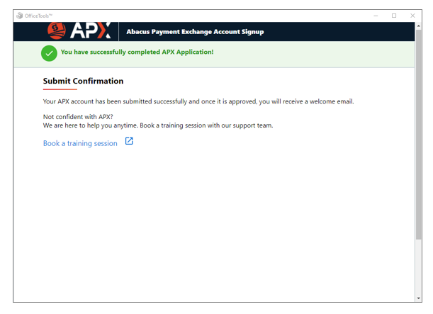 How to Register for APX within OfficeTools by CARET – AbacusNext-Client Services