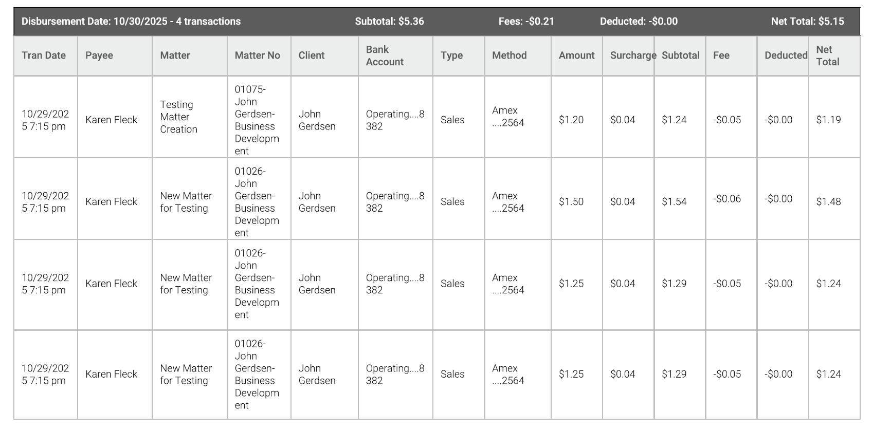 APX Disbursement Report – AbacusNext-Client Services